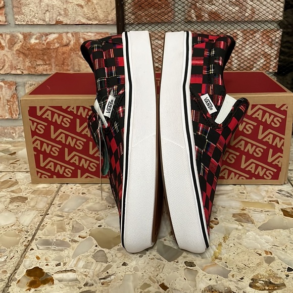 Vans | Shoes | Vans Comfy Cush Slip On Plaid | Poshmark